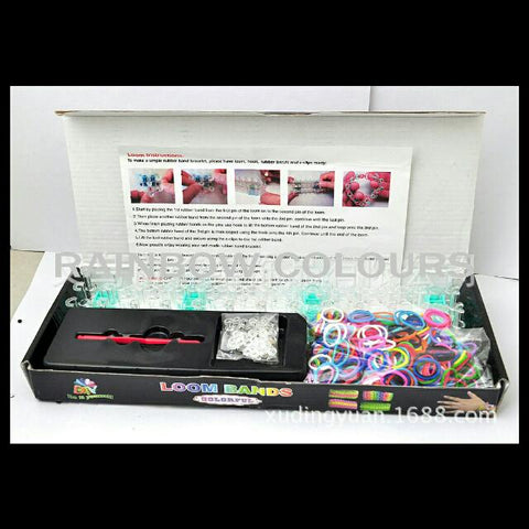 Rainbow Loom Making Kit | RAINBOW COLOURS
